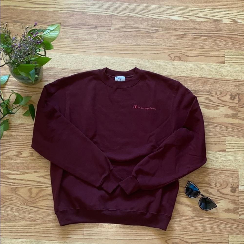 New Urban Outfitters Maroon Sweatshirt - Gem